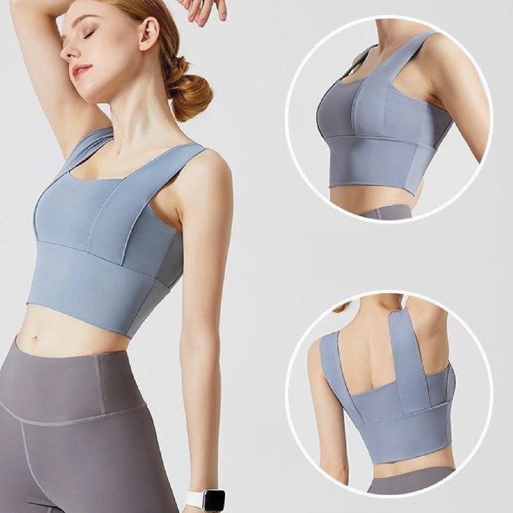 MCFIT Women Fitness Top Yoga Sport Bra New European Yoga Shirt Tight Shockproof Gather Shaping ...