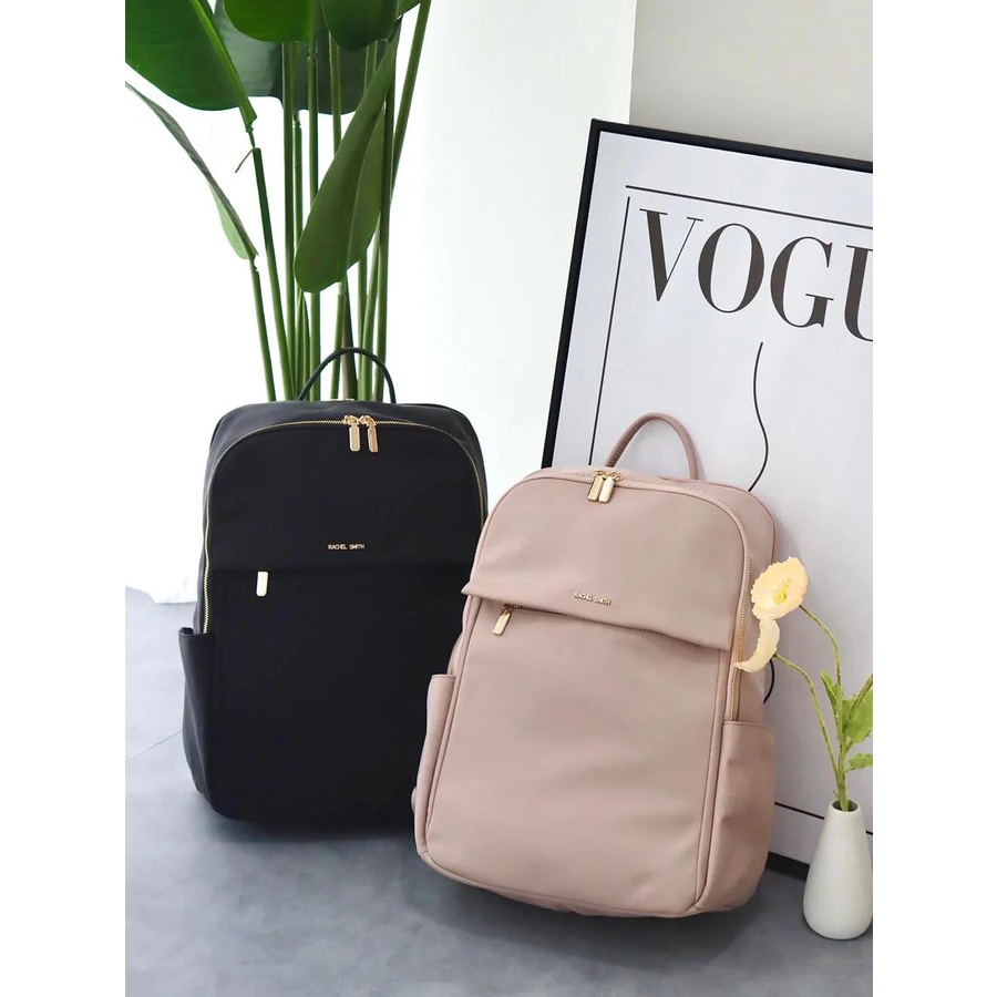 RACHEL SMITH Zoe Large Nylon Backpack Black | PGMall