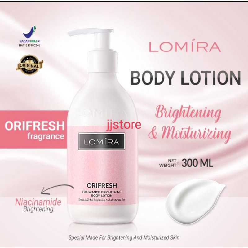 New!! Lomira Hand Body lotion britening Whitening Skin 300ml Orifresh ...