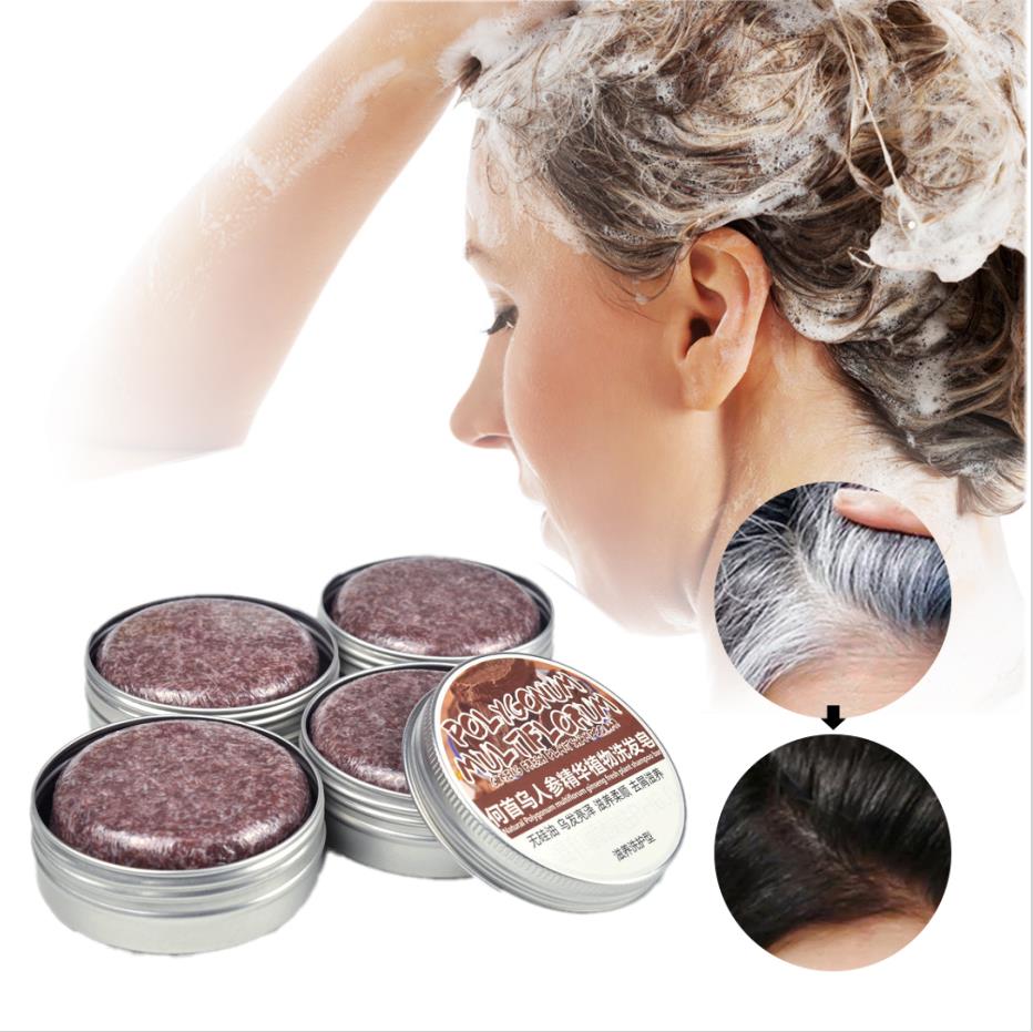 Polygonum Multiflorum Shampoo Soap Hair Darkening Nourishing Root Soap ...