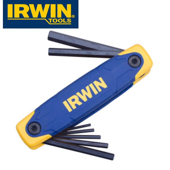 IRWIN 9097007 7PCS METRIC HEX KEY FOLD-UP SET 2mm, 2.5 mm, 3mm, 4mm ...