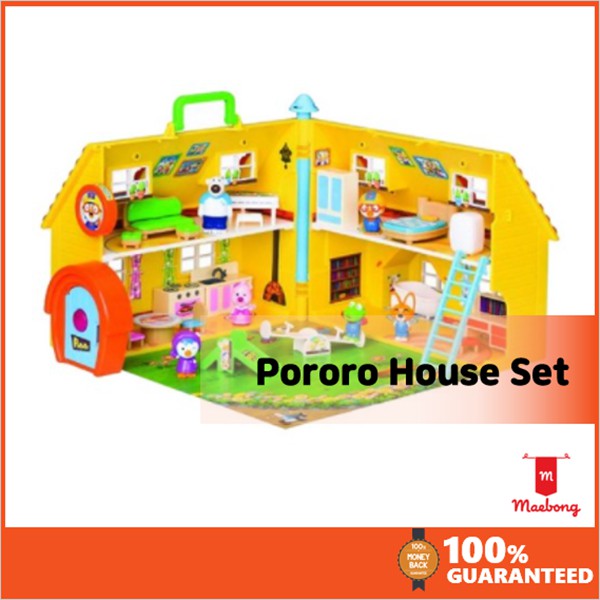Pororo House Toy Fun Play Mini Toy SET Samjin International Pororo ...