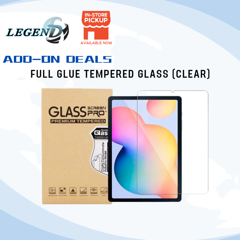 (FOR ADD ON ONLY) Tempered Glass - Clear for Tablet | PGMall