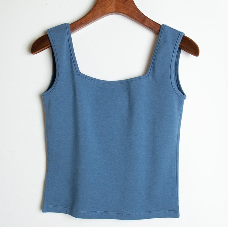ST8932 - M-XXL M'SIA Ready Stock Women Inner Top Women Singlet 方领修身小背心 ...