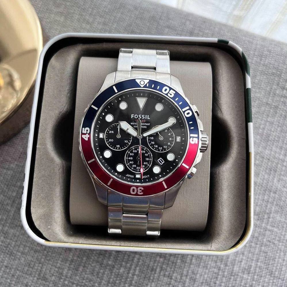 [100% Original & Free Bracelet] Fossil Stainless Steel Watch Jam Tangan ...